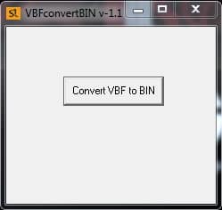 Ford VBF to BIN converter v1.1 - Lionsred.net - Automotive