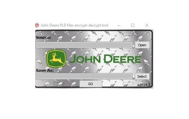 John Deere PLD PayLoaD encrypt-decrypt tool - Lionsred.net - Automotive
