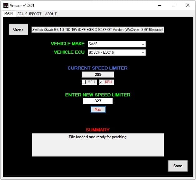 VMax R Tool v1.0.0.1 - Lionsred.net - Automotive