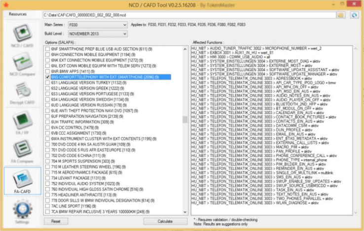 NCD-CADF Tool v0.2.7 special coding tool for E-Sys - Lionsred.net - Automotive