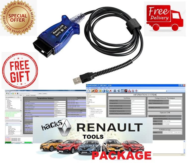 Renault Dacia Nissan Hack programming tools package - Lionsred.net ...