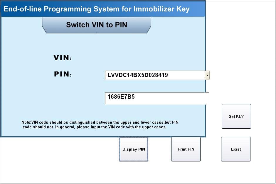 Chery End Of Line Immo Code tool - Lionsred.net - Automotive