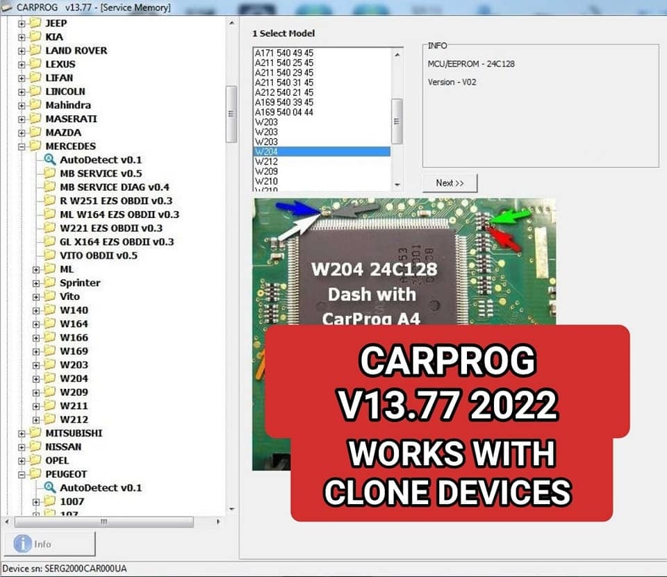 Carprog fw 13.77 update project CarProg - Lionsred.net - Automotive