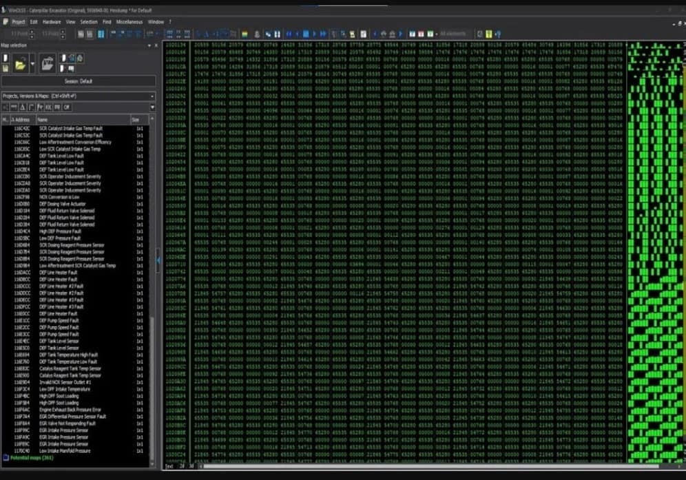 Caterpillar Excavator 336GC DTC DAMOS Map Package - Lionsred.net ...