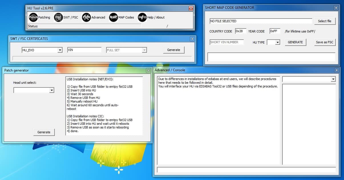 BMW HU Tool v2.6 FULL Unlimited - Lionsred.net - Automotive