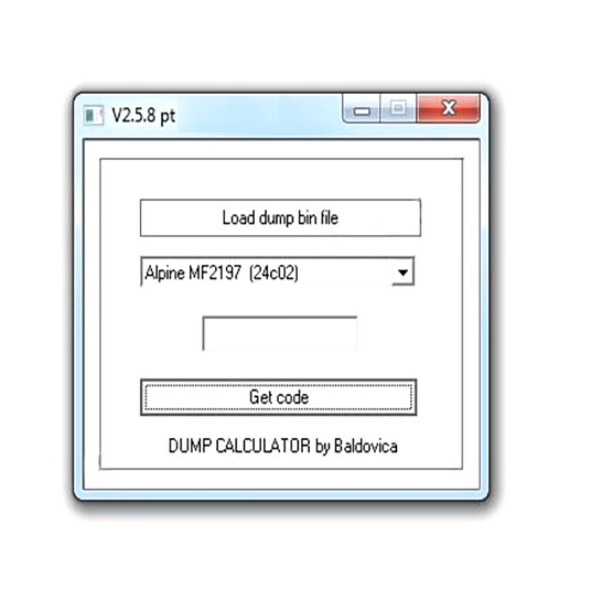 CarRadio DUMP decode tool by Baldovica v2.5.8 - Lionsred.net - Automotive
