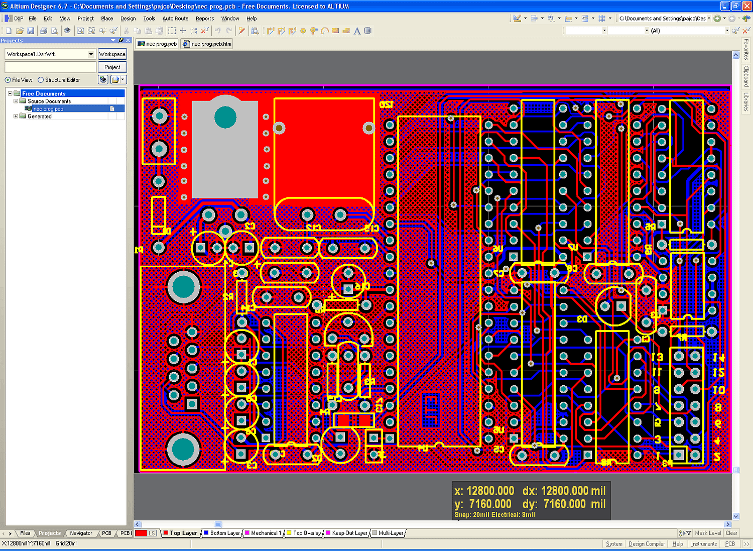 NEC uPD Programmer NEC uPD Programmer PCB+Hex+Schematic - Lionsred.net ...
